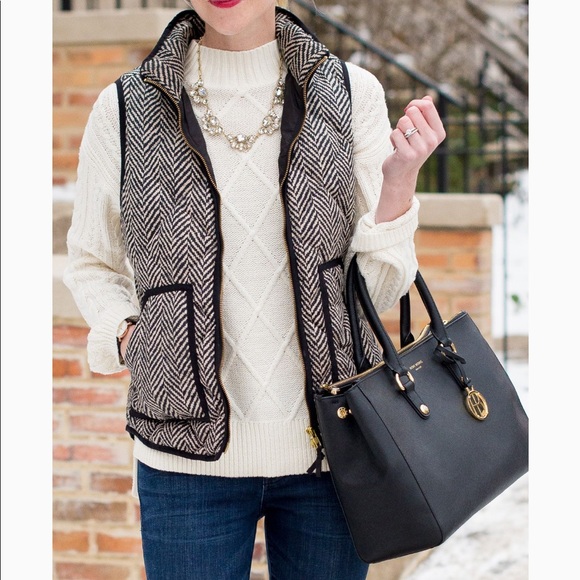 Merokeety | Jackets & Coats | Merokeety Fall Quilted Herringbone Puffer ...